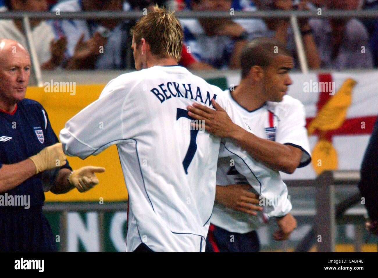 Soccer - FIFA World Cup 2002 - Group F - England v Sweden. England ...
