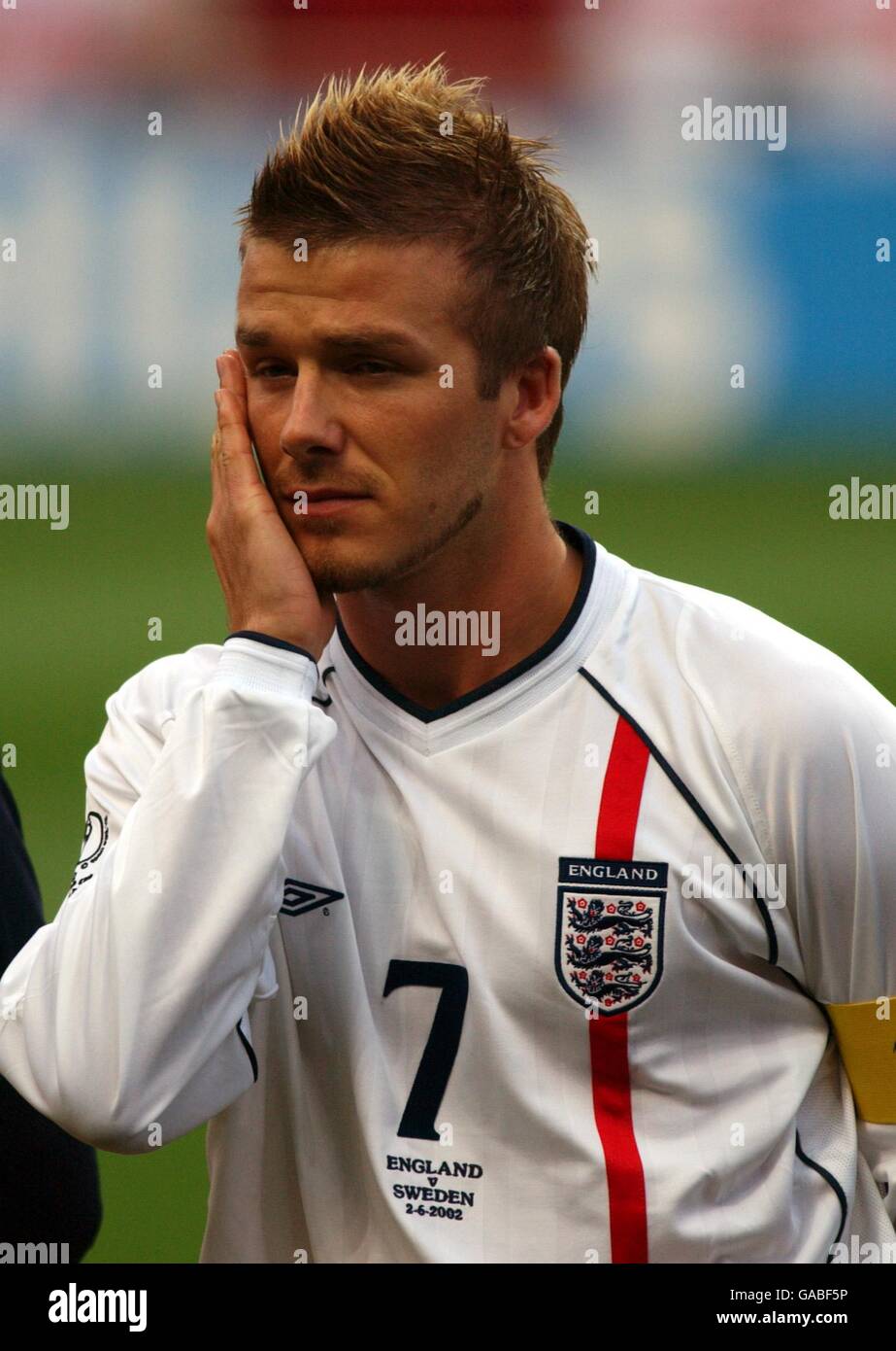 Soccer - FIFA World Cup 2002 - Group F - England v Sweden Stock Photo ...