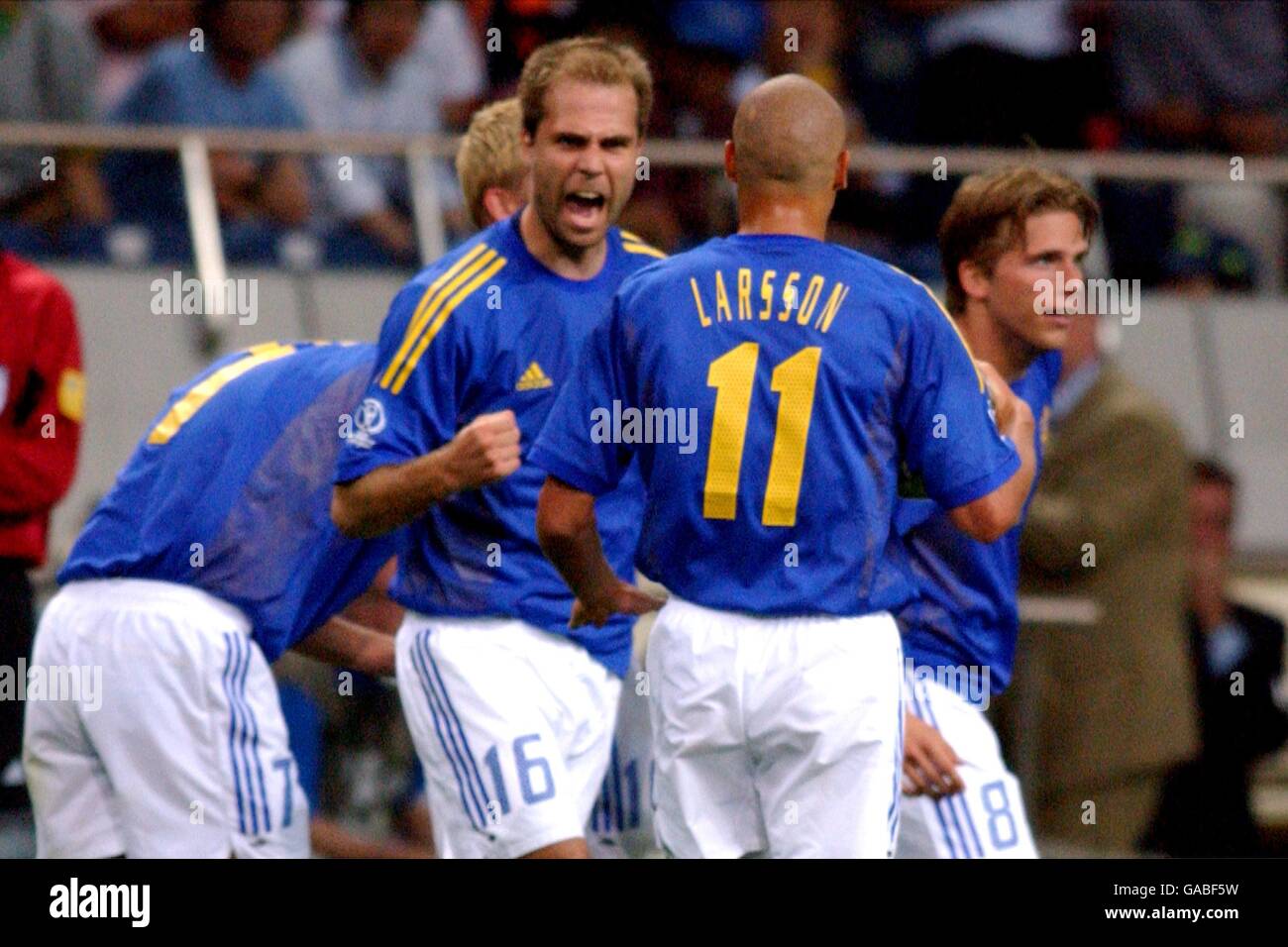 Soccer - FIFA World Cup 2002 - Group F - England v Sweden. Sweden ...