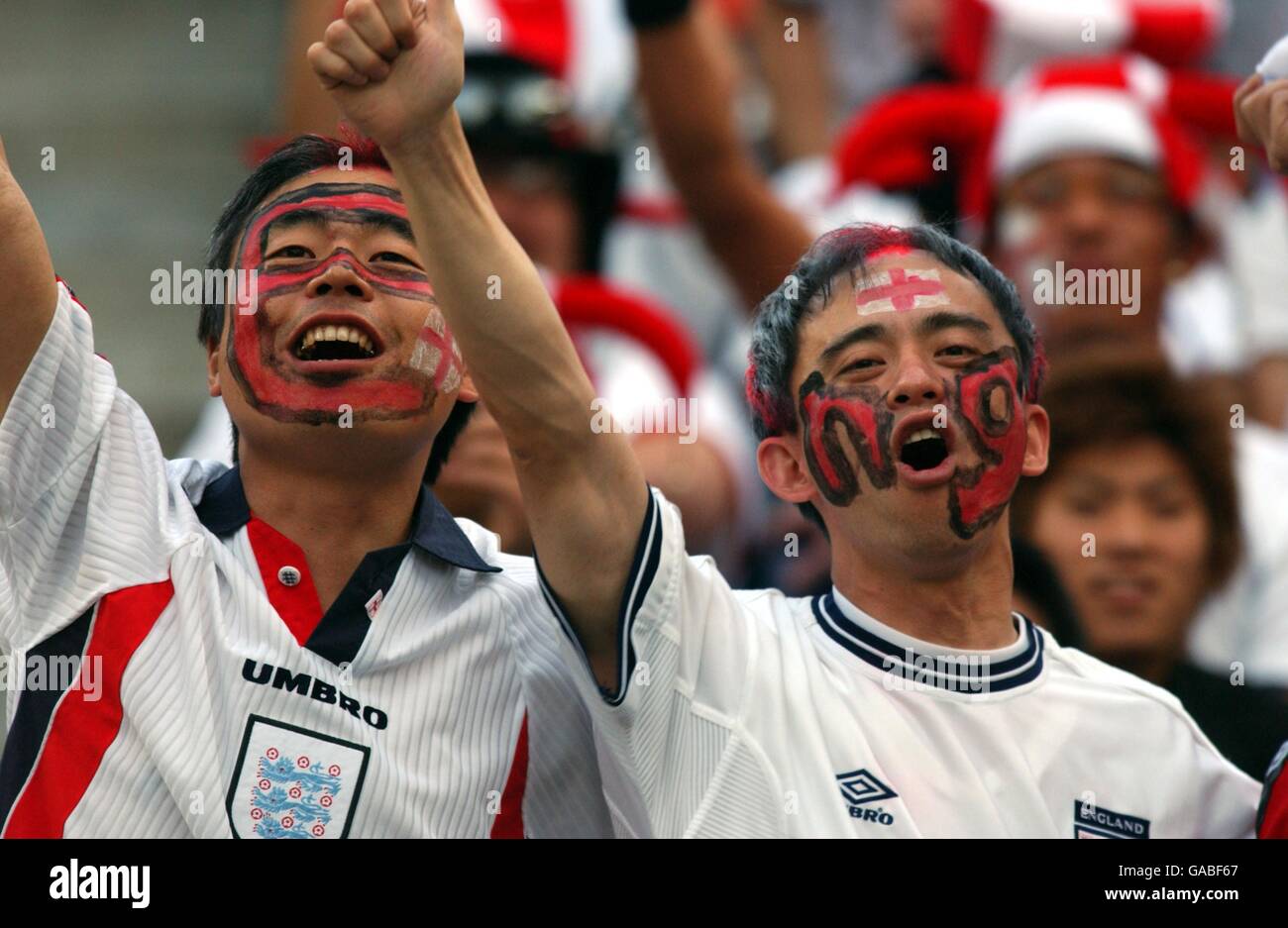 Soccer - FIFA World Cup 2002 - Group F - England v Sweden Stock Photo ...
