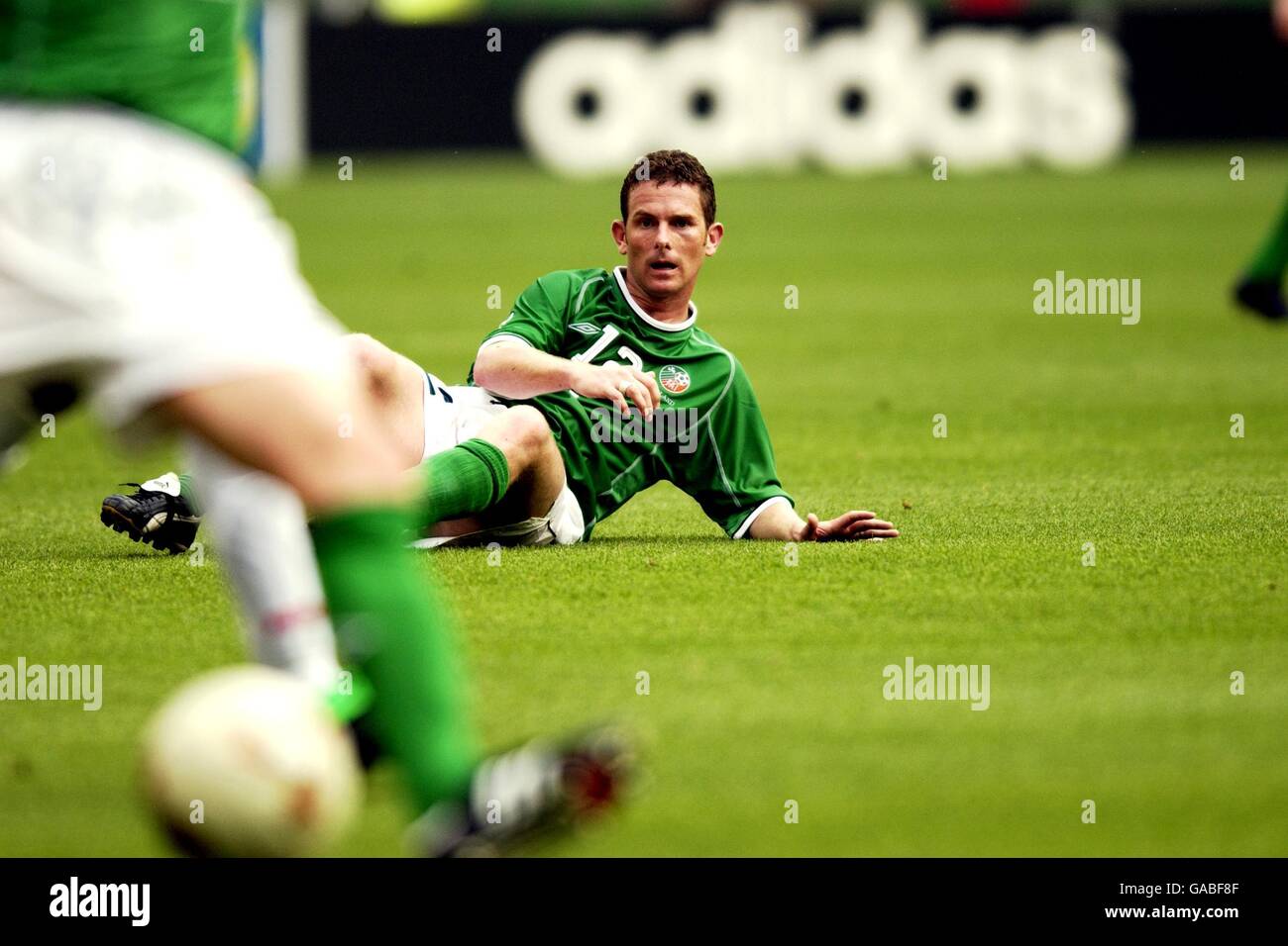 Soccer fifa world cup 2002 group e cameroon v ireland hi-res stock ...