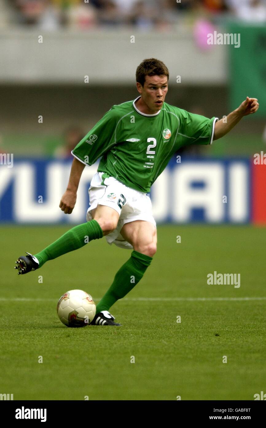 Soccer fifa world cup 2002 group e cameroon v ireland hi-res stock ...