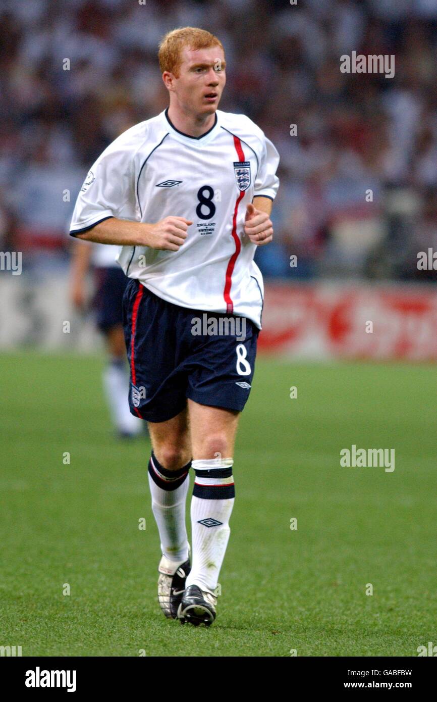 Soccer - FIFA World Cup 2002 - Group F - England v Sweden Stock Photo ...