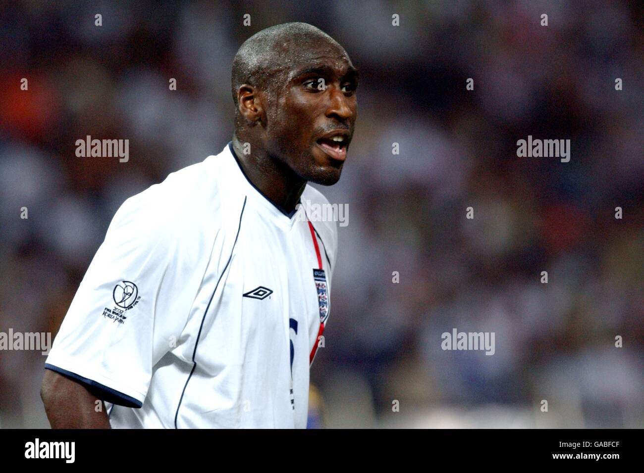 Soccer - FIFA World Cup 2002 - Group F - England v Sweden Stock Photo ...
