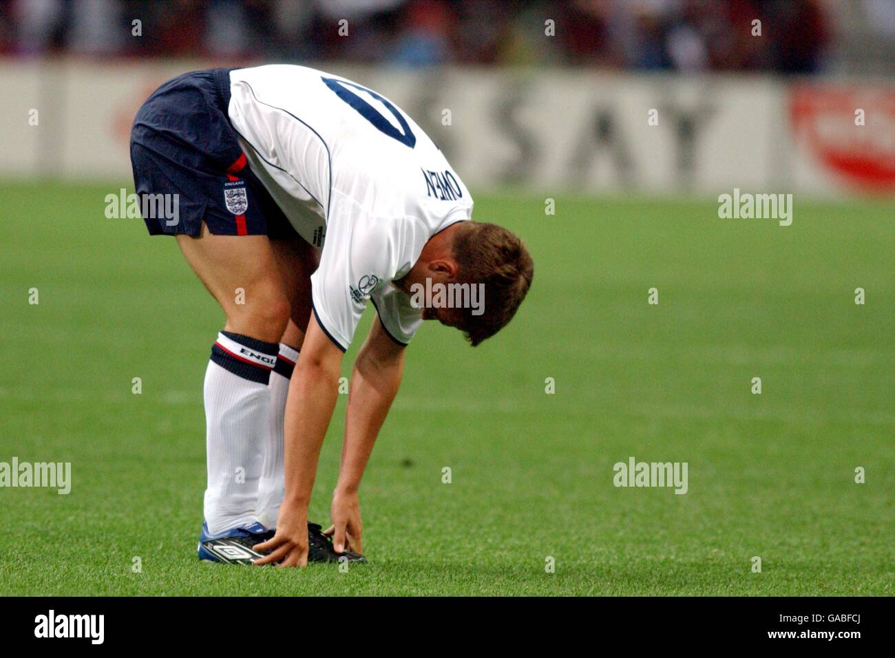 Soccer - FIFA World Cup 2002 - Group F - England v Sweden Stock Photo ...