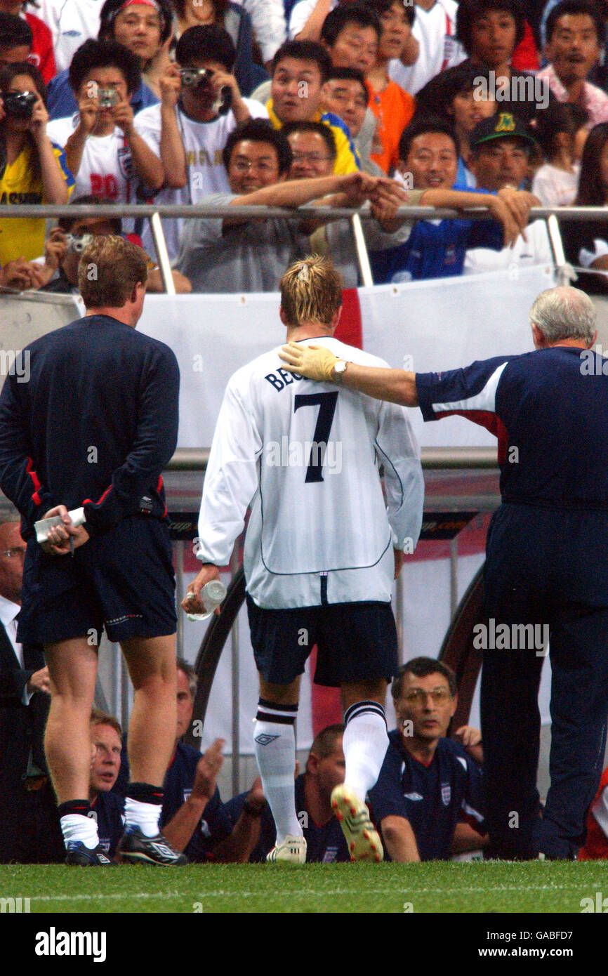 Soccer - FIFA World Cup 2002 - Group F - England v Sweden Stock Photo ...