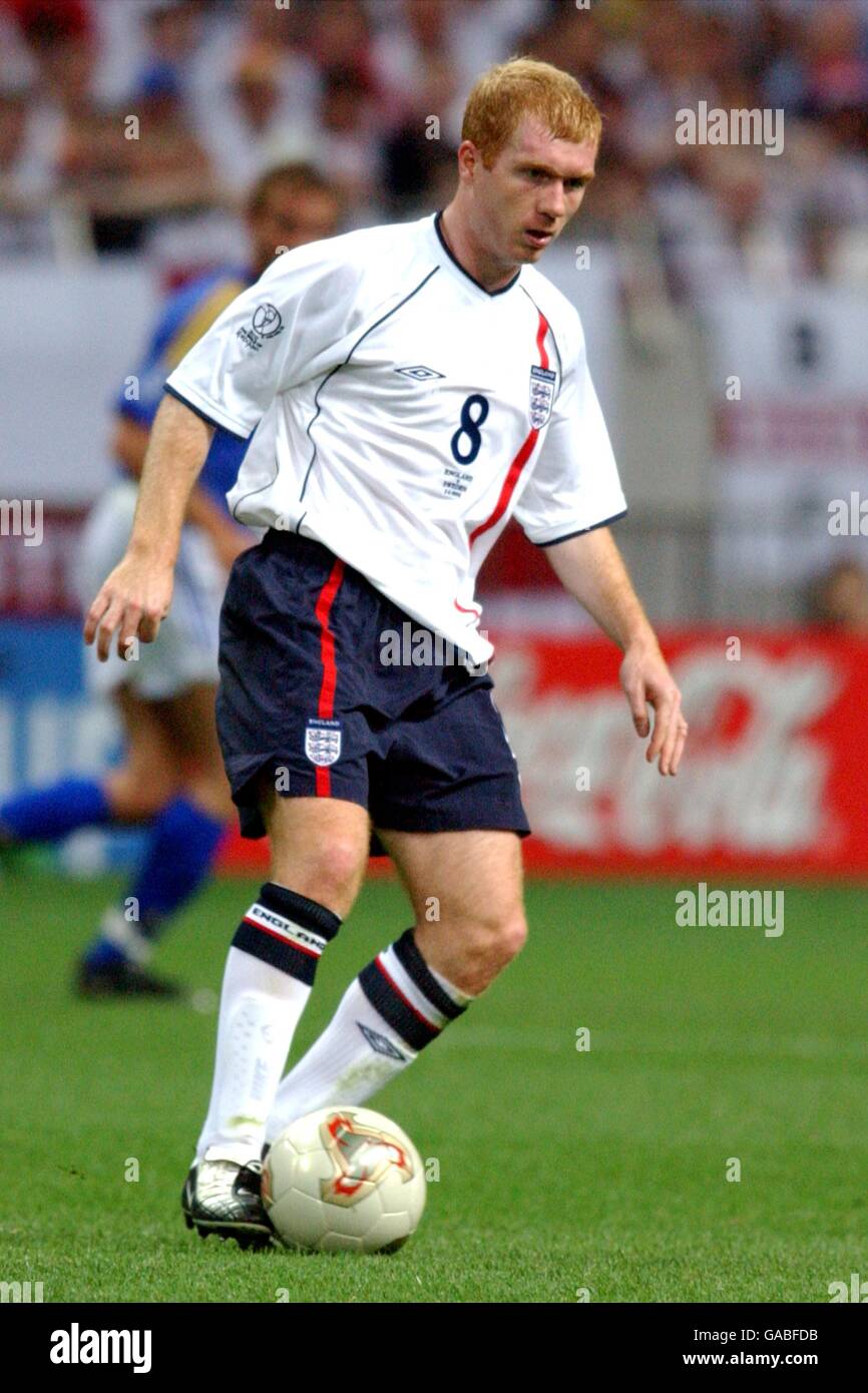 Soccer - FIFA World Cup 2002 - Group F - England v Sweden Stock Photo ...