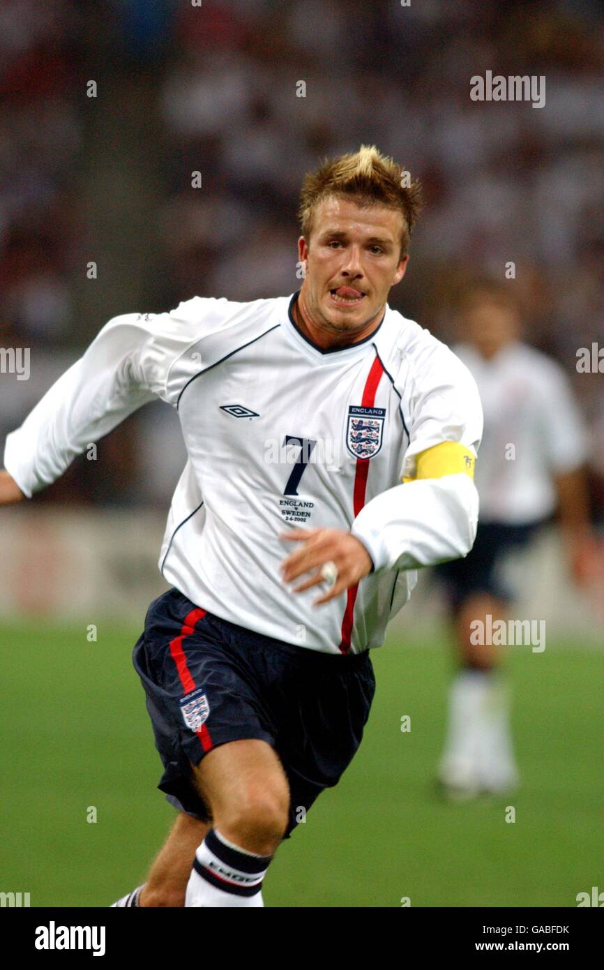 Soccer - FIFA World Cup 2002 - Group F - England v Sweden Stock Photo ...