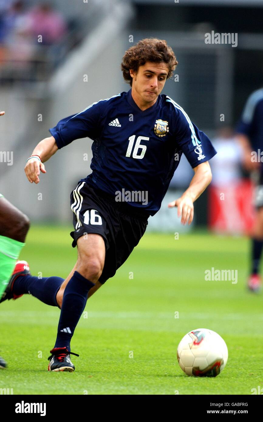 Soccer fifa world cup 2002 group f argentina v nigeria hi-res stock ...