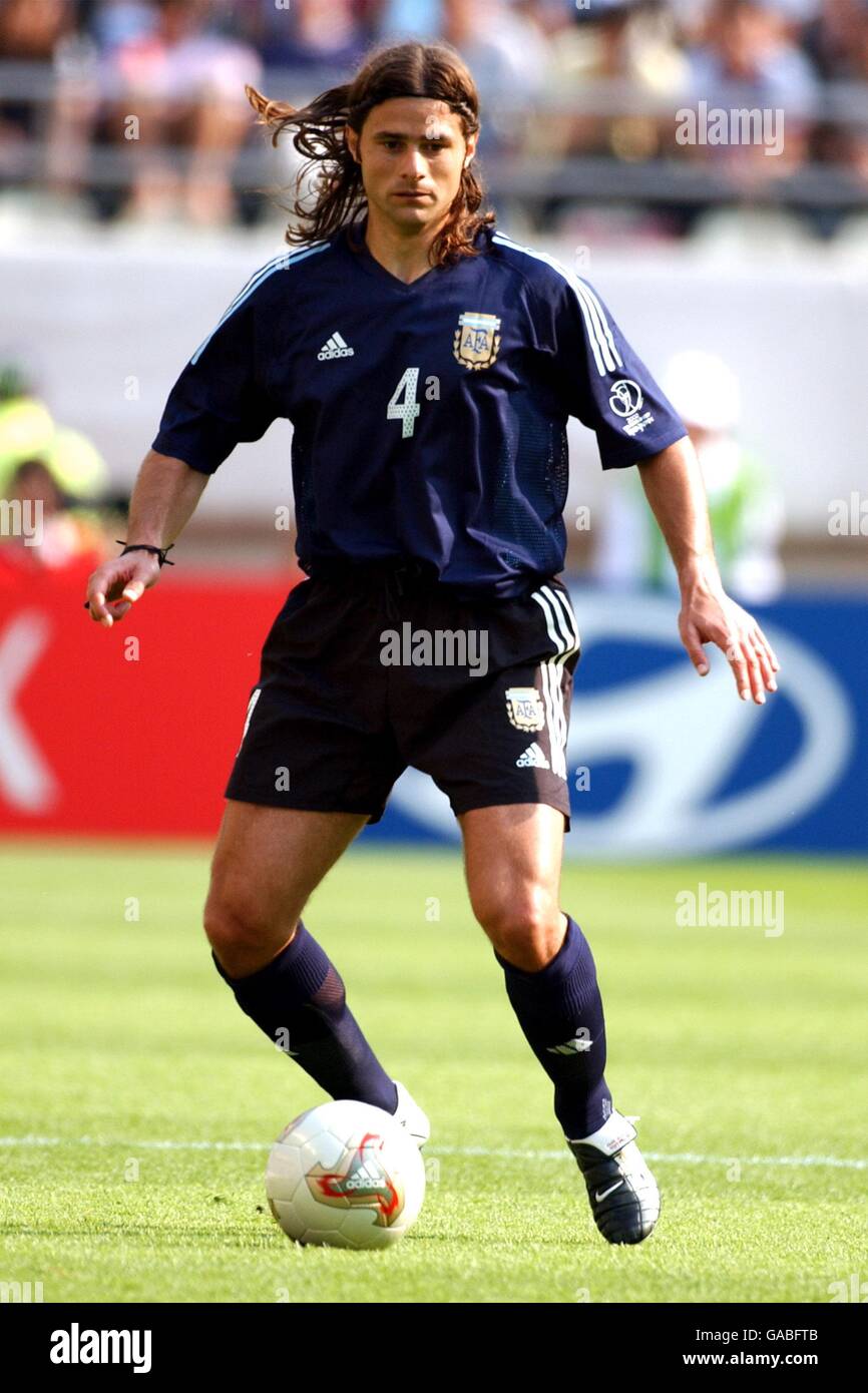 Soccer fifa world cup 2002 group f argentina v nigeria hi-res stock ...