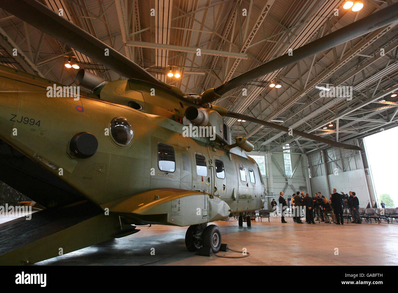 One of six Merlin Mk3a Helicopters, to mark the formation of a new RAF ...