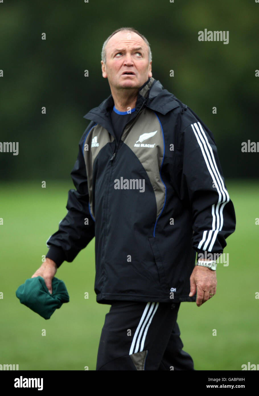 Rugby Union - New Zealand Training Session - Hensol. New Zealand All ...