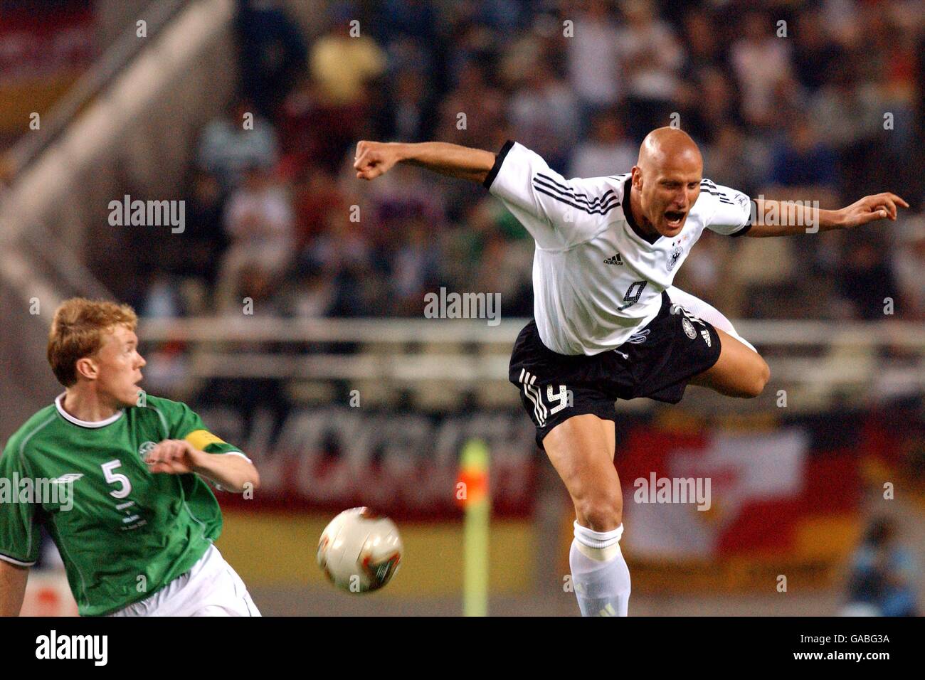 Soccer - FIFA World Cup 2002 - Group E - Germany v Ireland Stock Photo ...