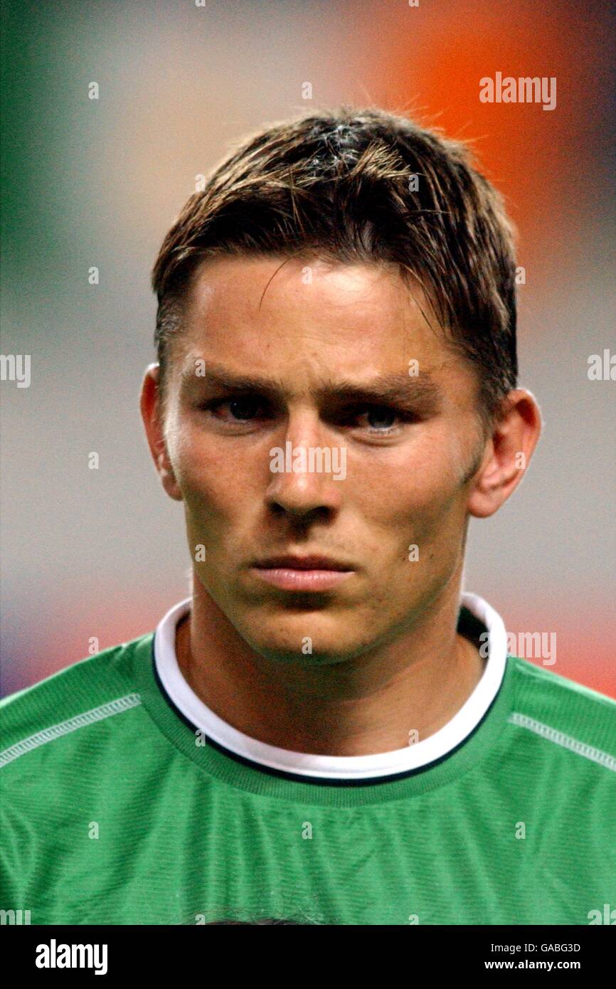 Soccer fifa world cup 2002 group e germany v ireland hi-res stock ...