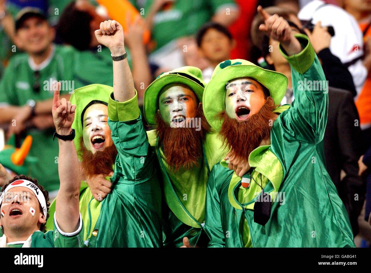 Soccer fifa world cup 2002 group e germany v ireland hi-res stock ...