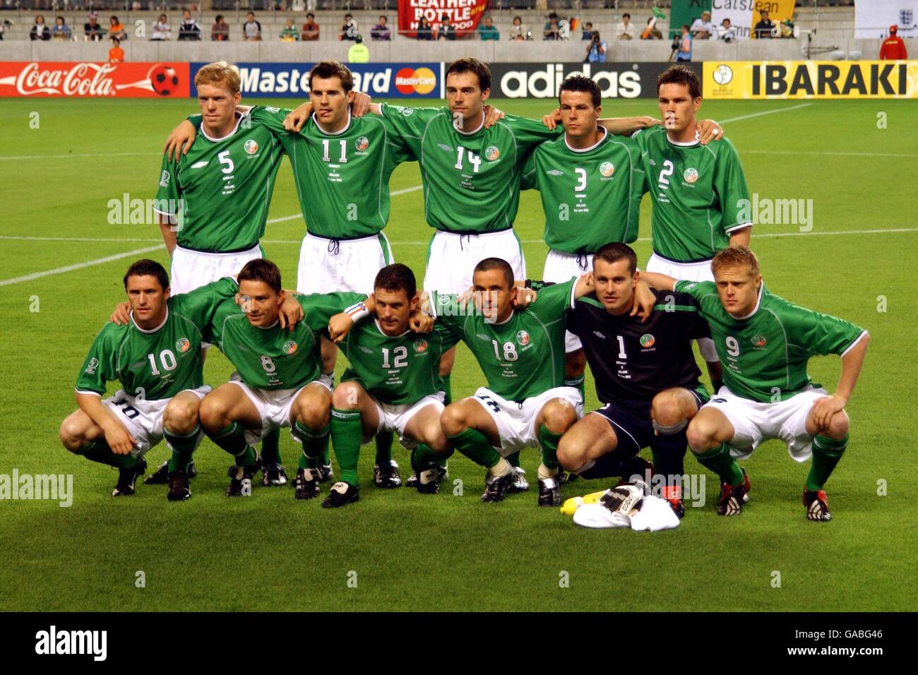 Soccer fifa world cup 2002 group e germany v ireland hi-res stock ...