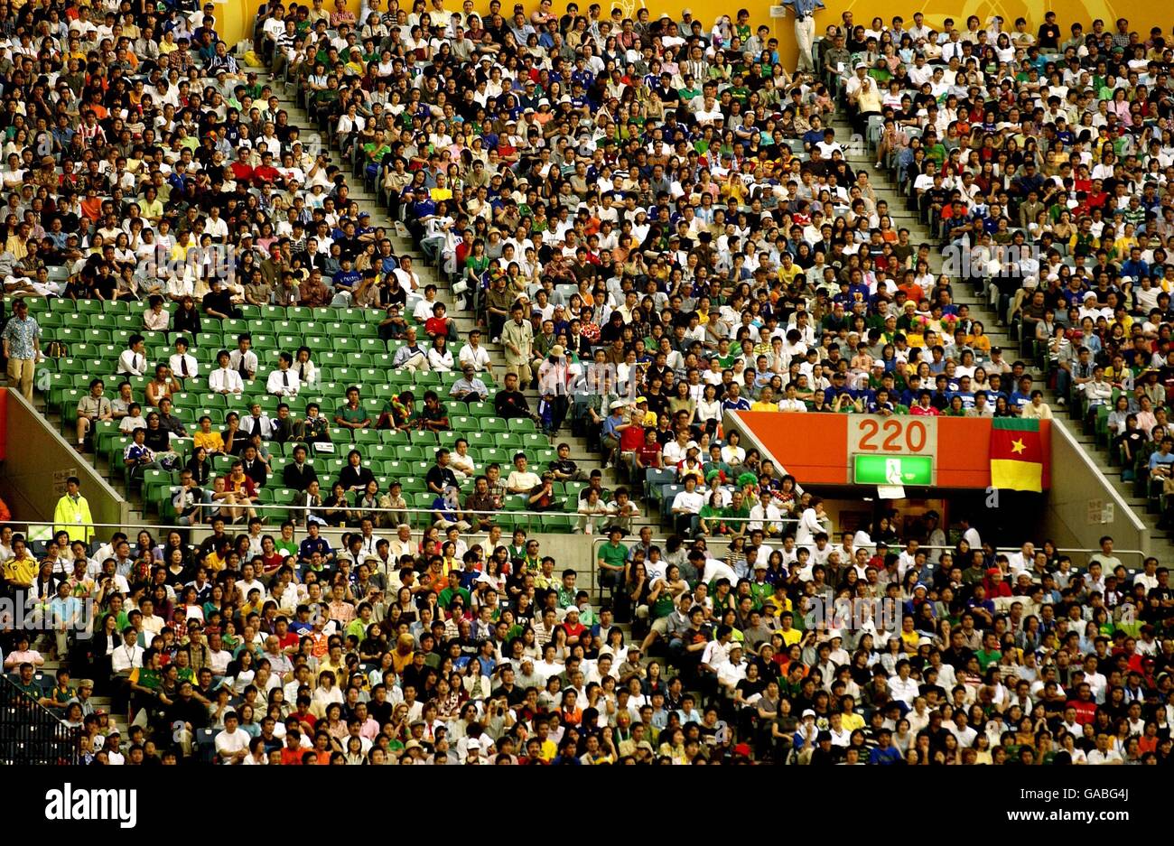 Soccer - FIFA World Cup 2002 - Group E - Cameroon v Saudi Arabia Stock ...