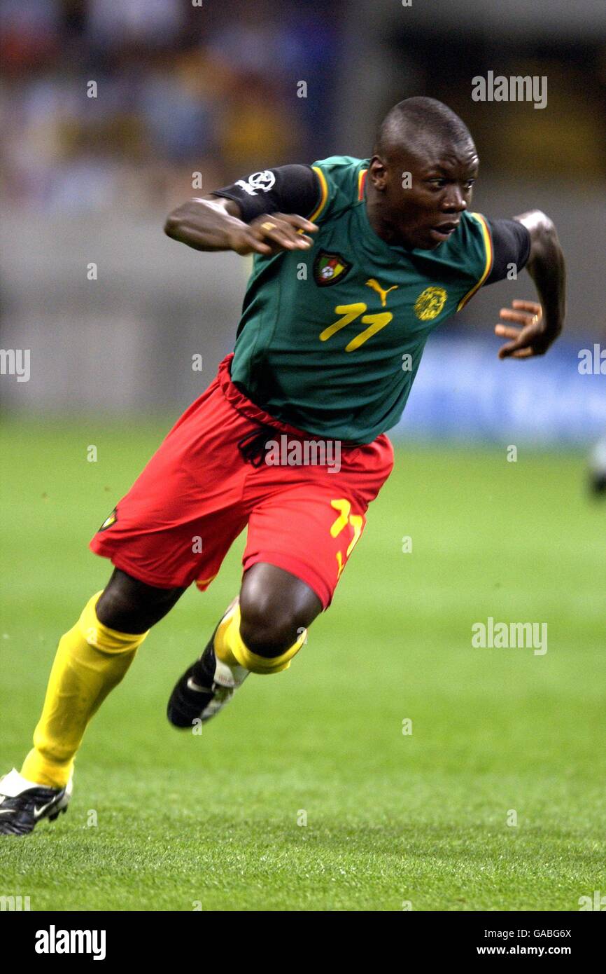 Soccer - FIFA World Cup 2002 - Group E - Cameroon v Saudi Arabia Stock ...