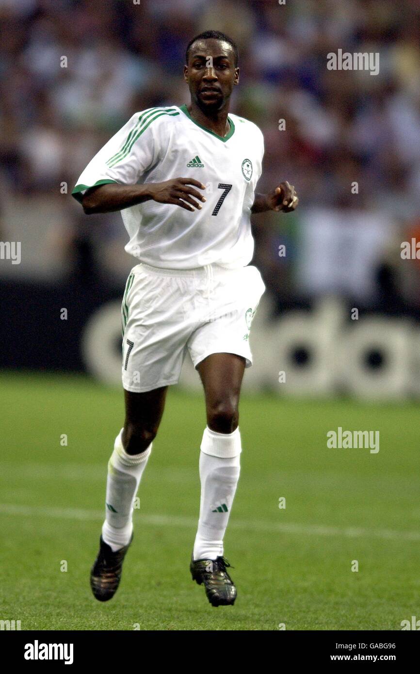 Soccer - FIFA World Cup 2002 - Group E - Cameroon v Saudi Arabia Stock ...