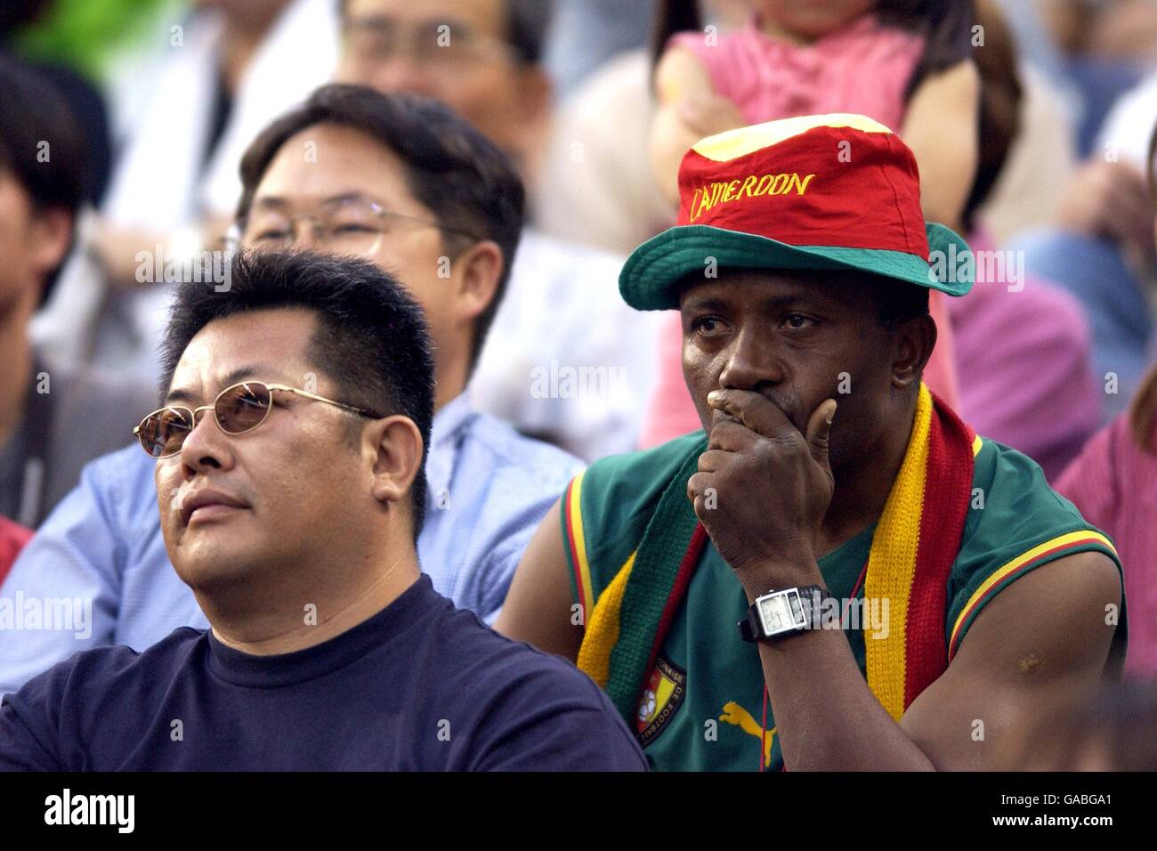 Soccer fifa world cup 2002 group cameroon saudi arabia hi-res stock ...