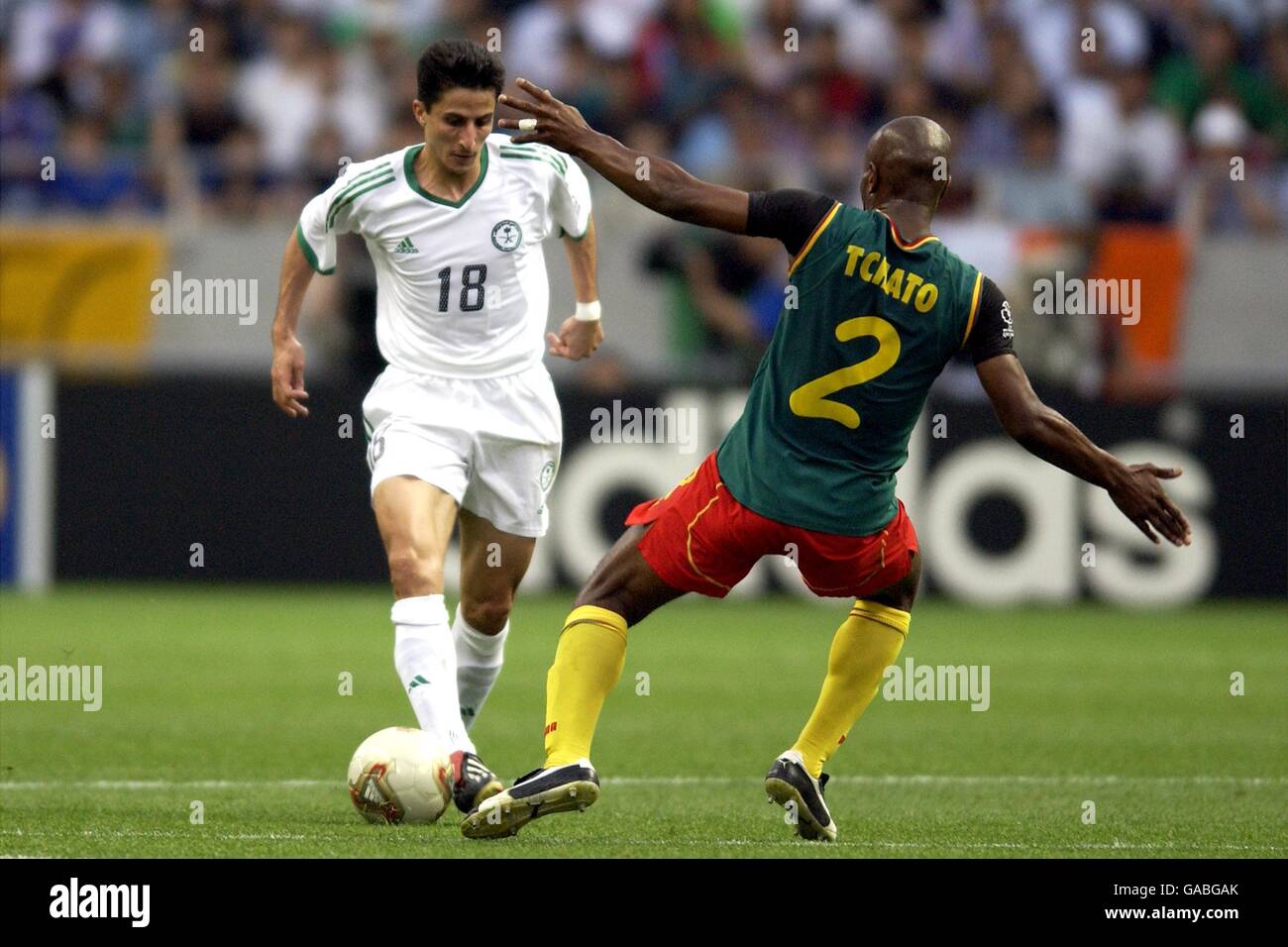 Soccer - FIFA World Cup 2002 - Group E - Cameroon v Saudi Arabia Stock ...