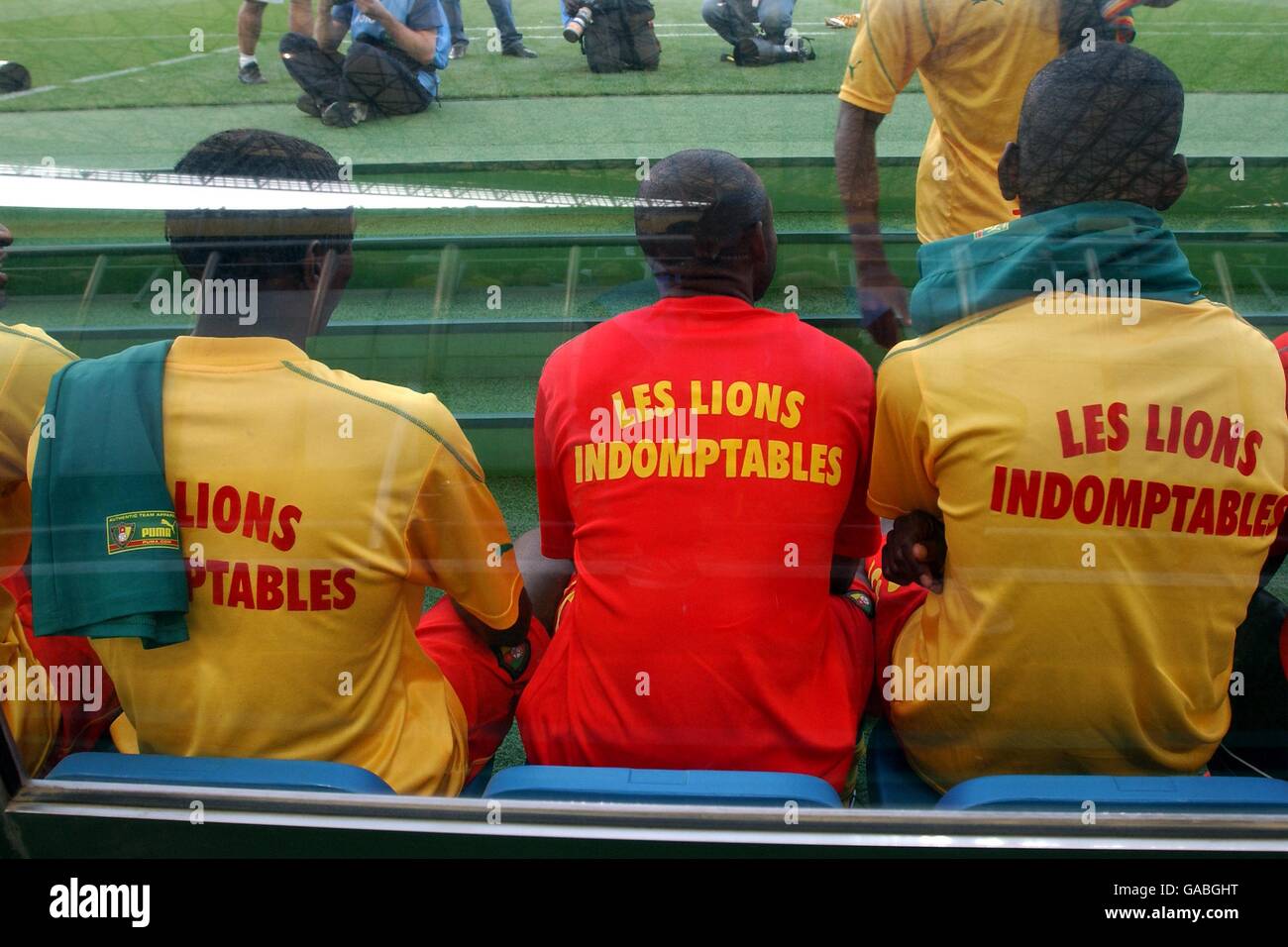 Soccer - FIFA World Cup 2002 - Group E - Cameroon v Saudi Arabia Stock ...