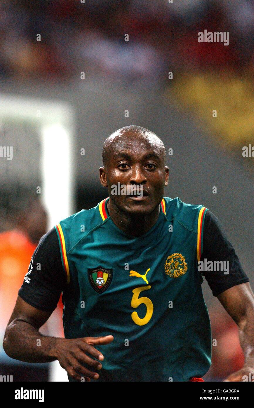 Soccer - FIFA World Cup 2002 - Group E - Cameroon v Saudi Arabia Stock ...