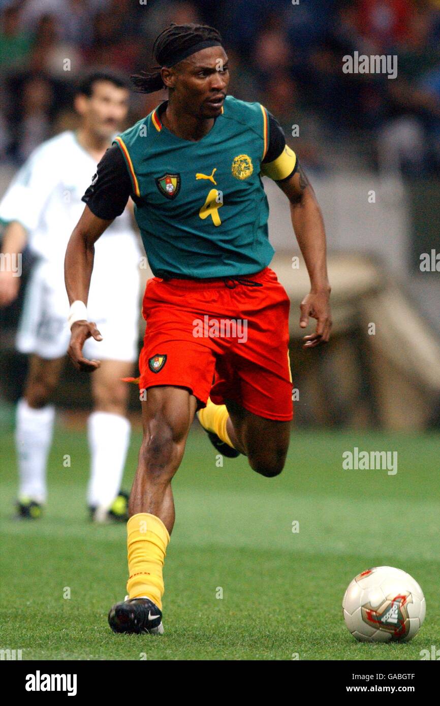 Soccer - FIFA World Cup 2002 - Group E - Cameroon v Saudi Arabia Stock ...