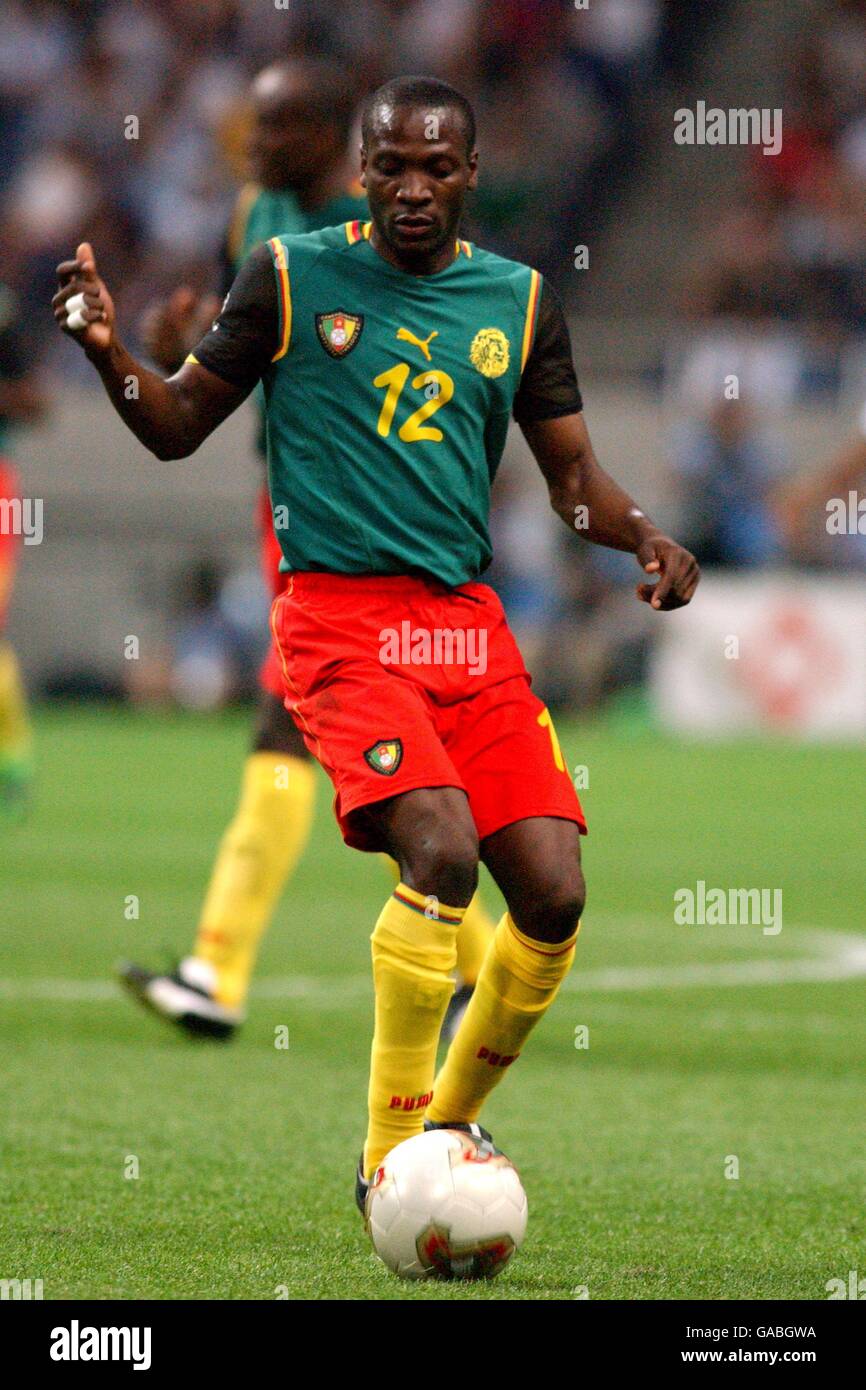 Soccer - FIFA World Cup 2002 - Group E - Cameroon v Saudi Arabia Stock ...