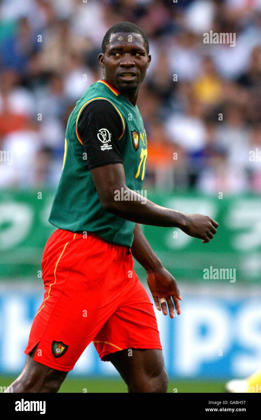 Soccer - FIFA World Cup 2002 - Group E - Cameroon v Saudi Arabia Stock ...