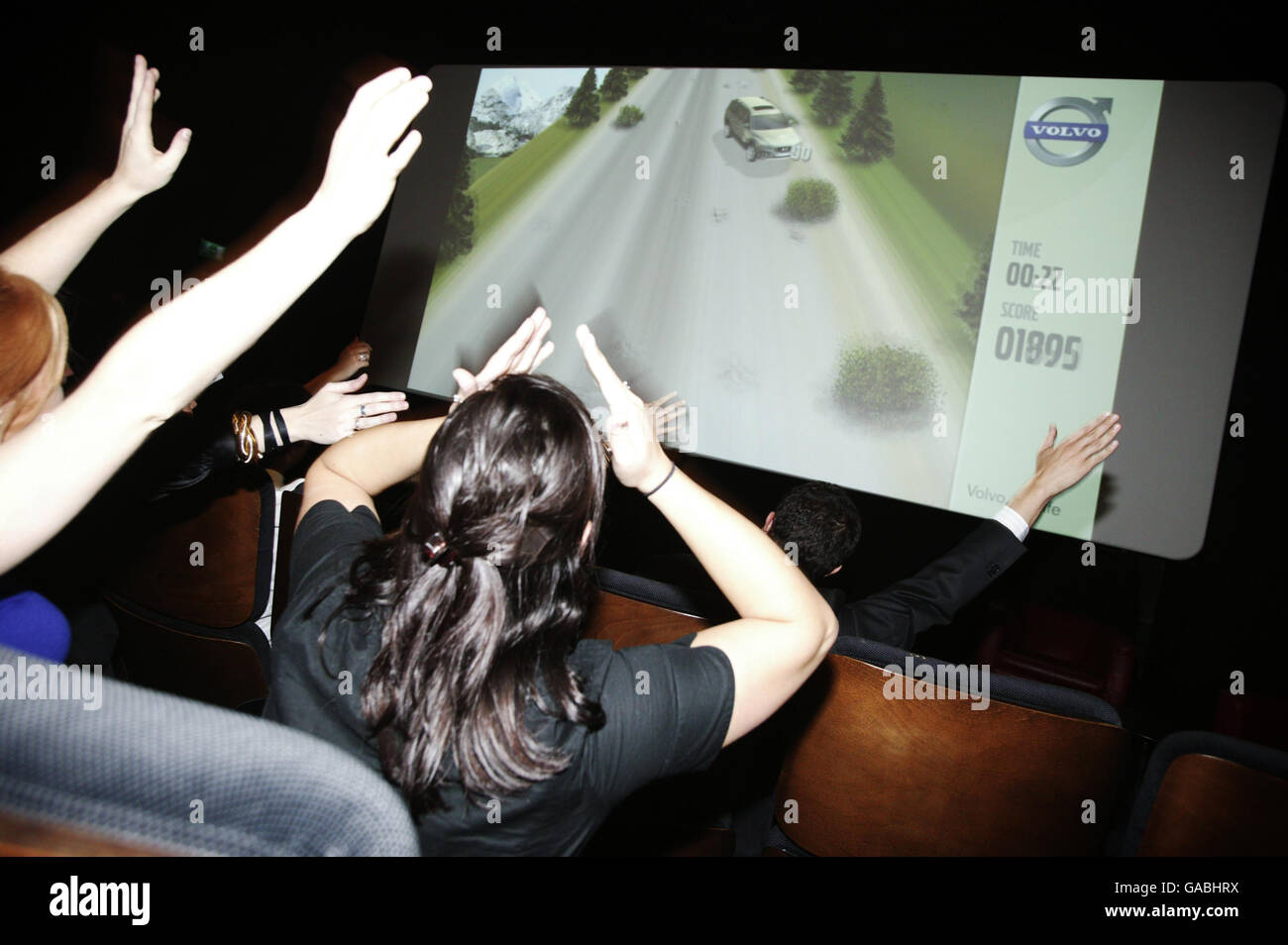 First in-cinema gaming experience in Europe Stock Photo - Alamy