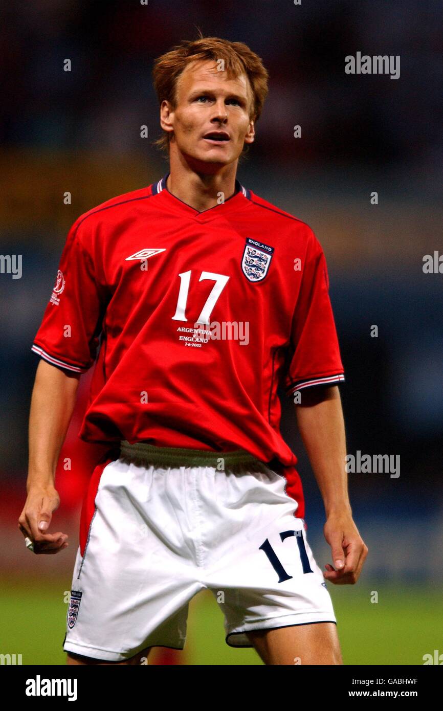 Soccer fifa world cup 2002 group f argentina v england hi-res stock ...