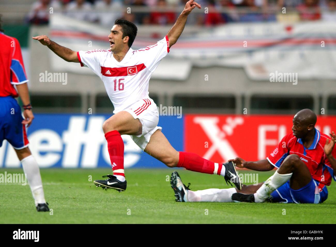 Soccer -Fifa World Cup 2002 - Group C - Costa Rica v Turkey. Costa Rica ...