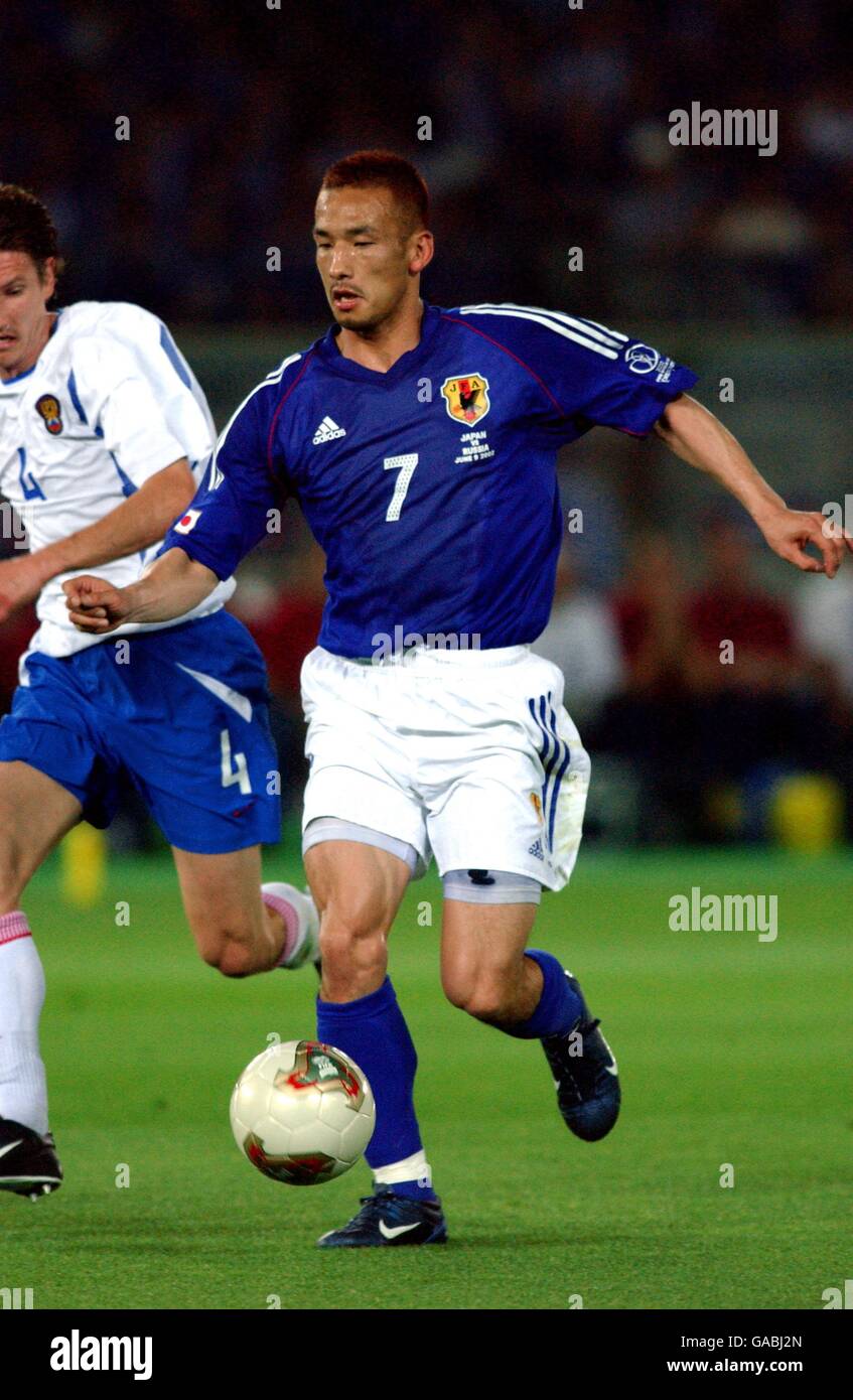 Soccer fifa world cup 2002 group h japan v russia hi-res stock ...