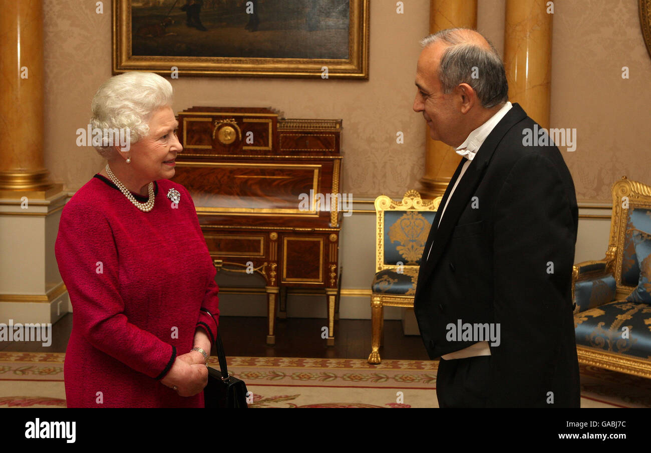 Her Majesty Queen Elizabeth II receives His Excellency the Ambassador ...