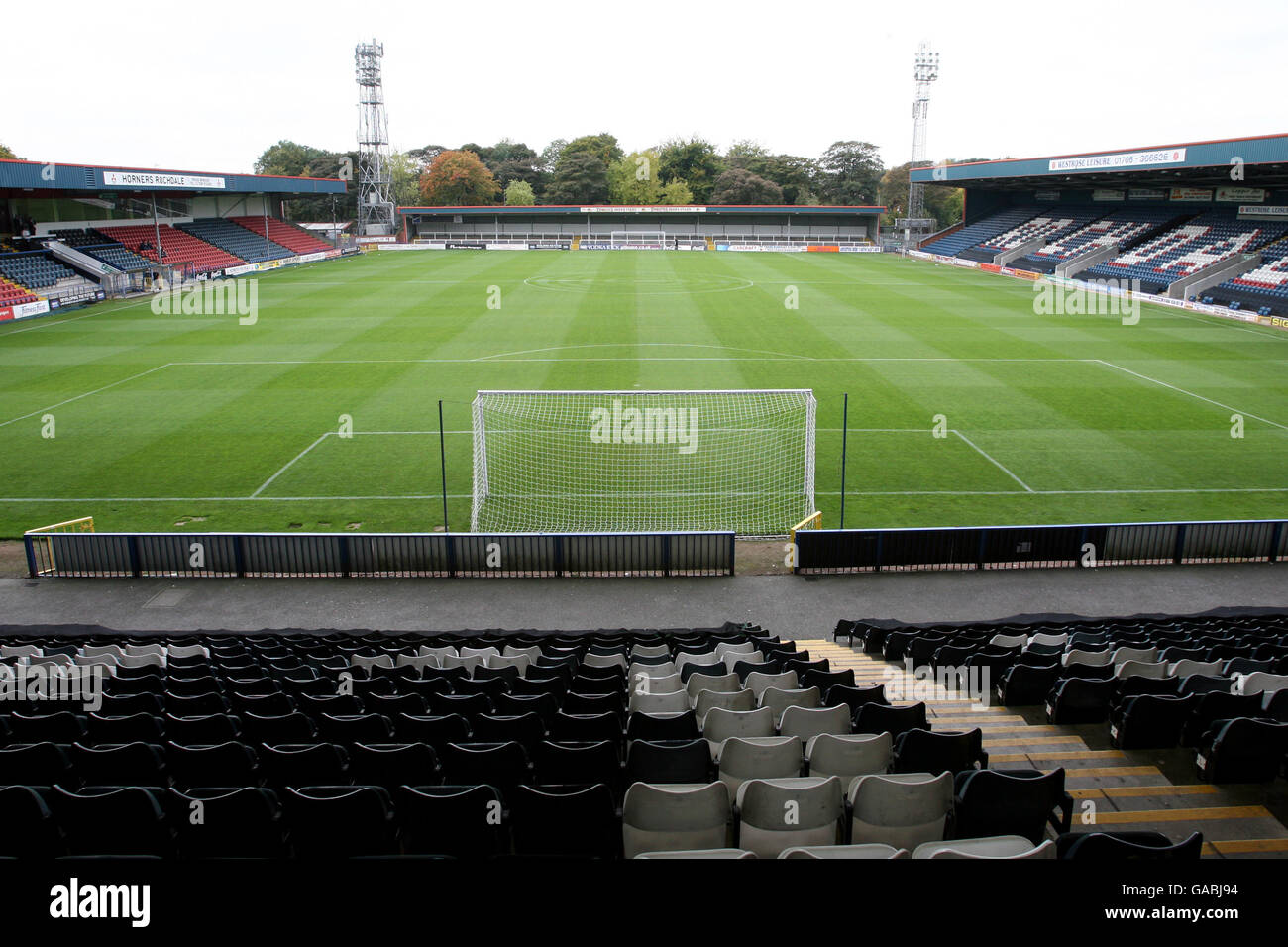 Rochdale ground general view hi-res stock photography and images - Alamy