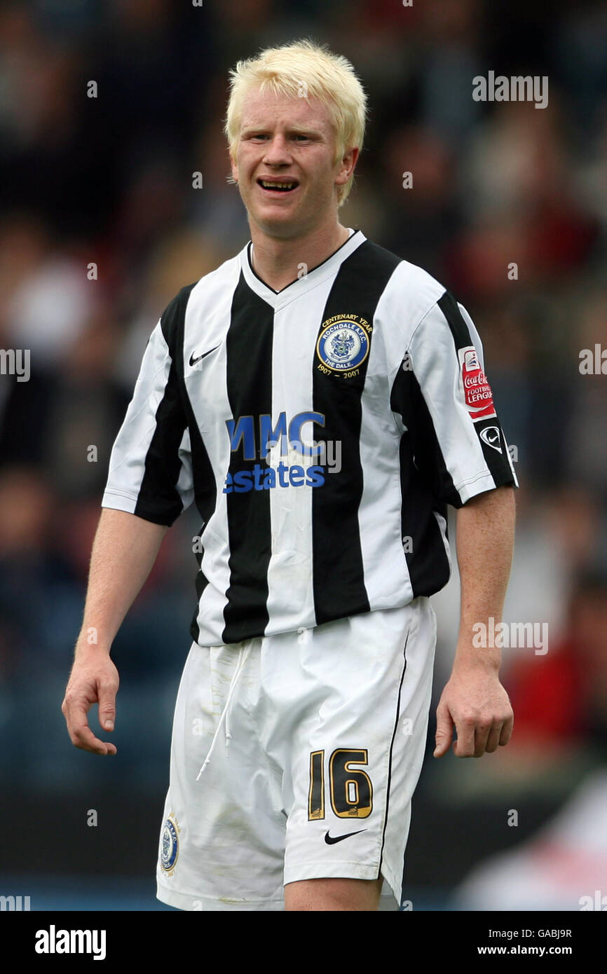 Soccer - Coca-Cola Football League Two - Rochdale v Bury - Spotland ...