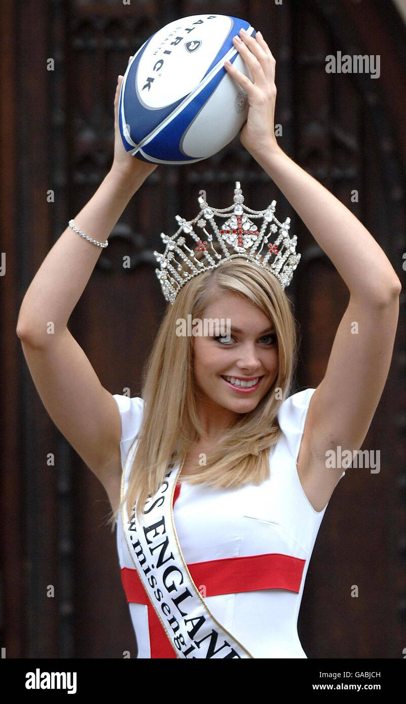 The current Miss England, Georgia Horsley, promotes St Georges Day in ...