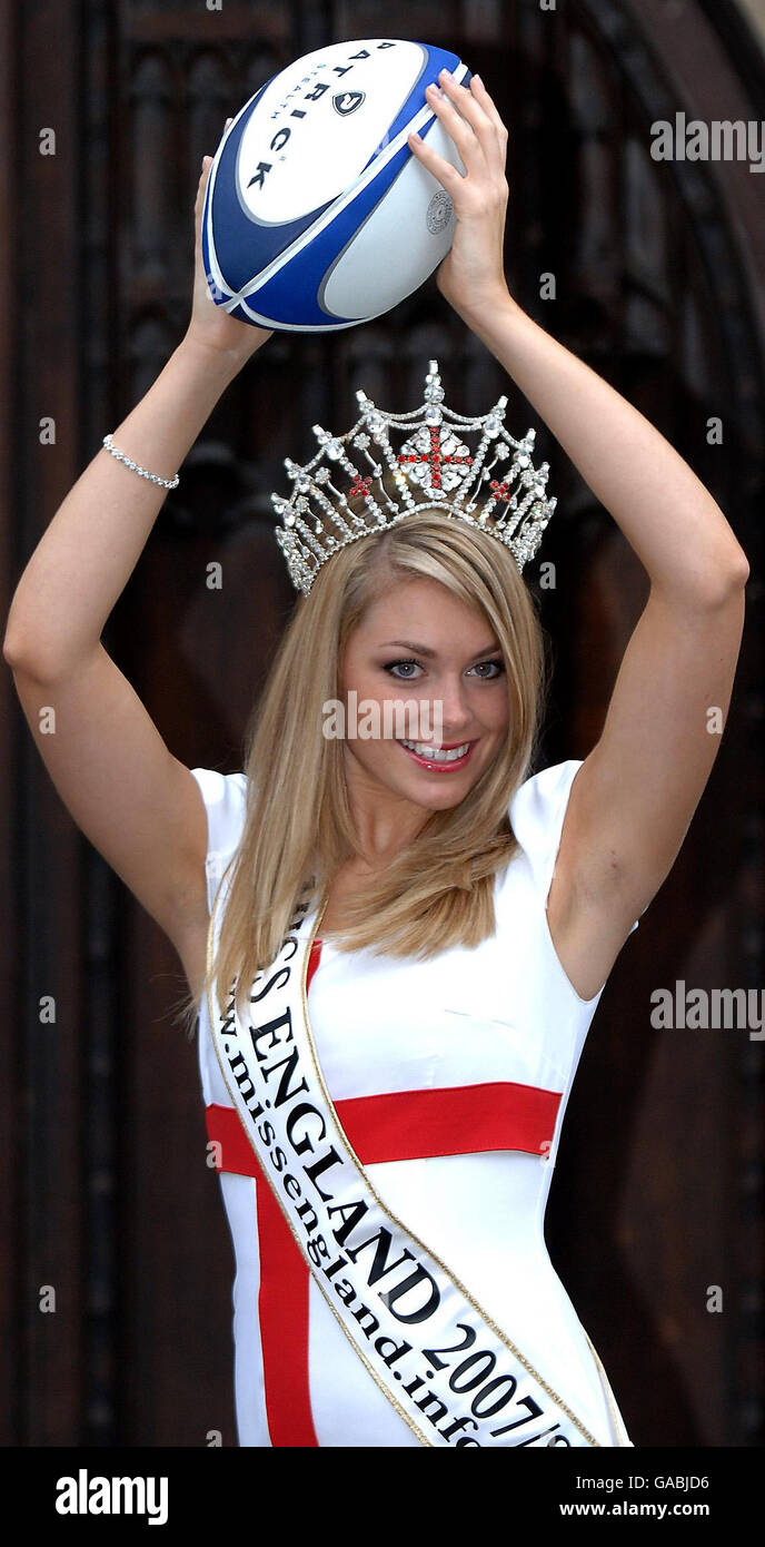 The current Miss England, Georgia Horsley, promotes St Georges Day ...