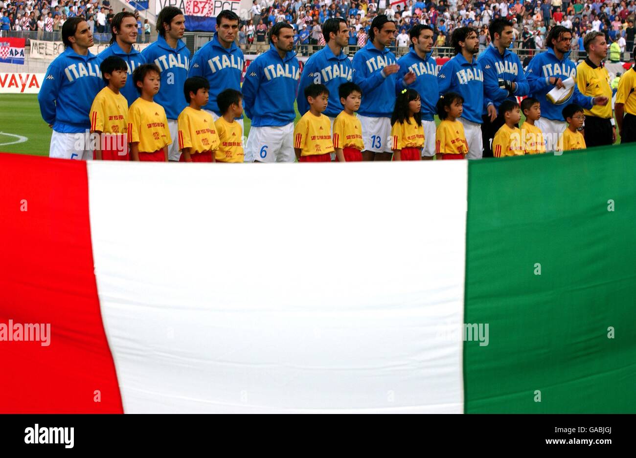 Team croatia line up hi-res stock photography and images - Alamy