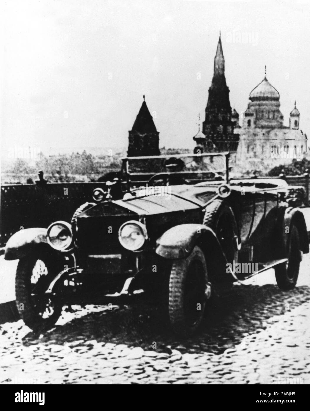The car which was used by the "father of the Russian revolution ...