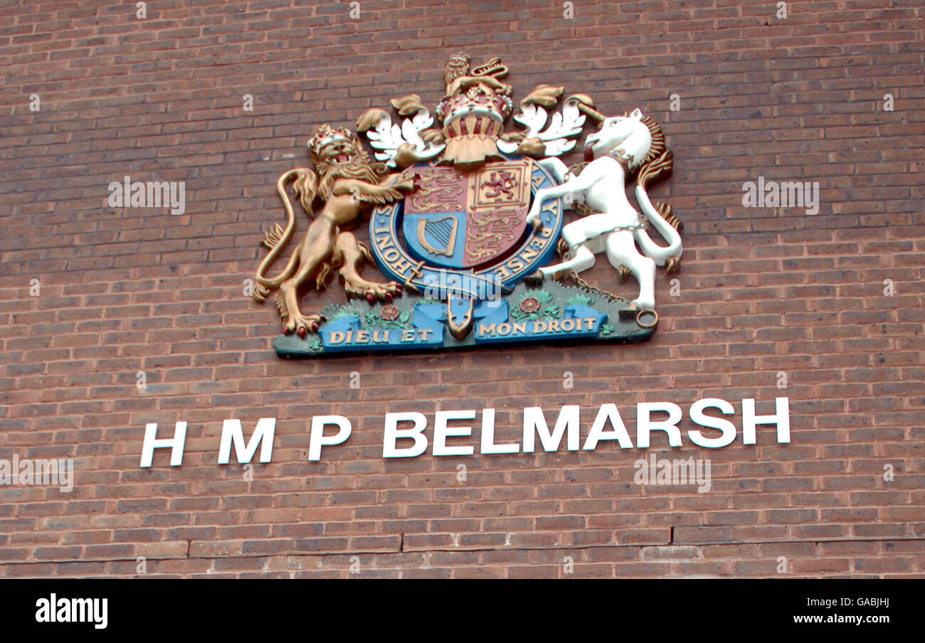 Generic view of Belmarsh Prison in South East London Stock Photo - Alamy