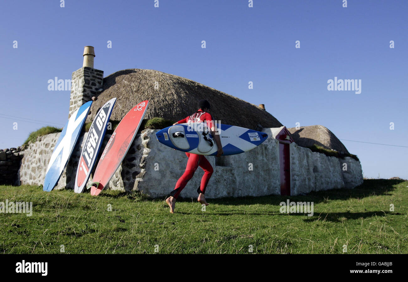 Tiree flag hi-res stock photography and images - Alamy
