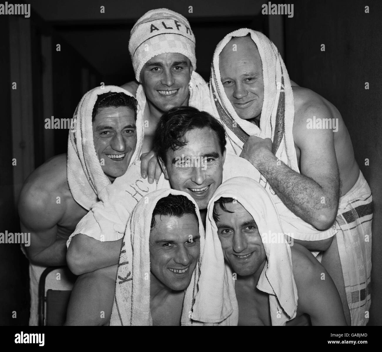 Back row ronnie rooke hi-res stock photography and images - Alamy