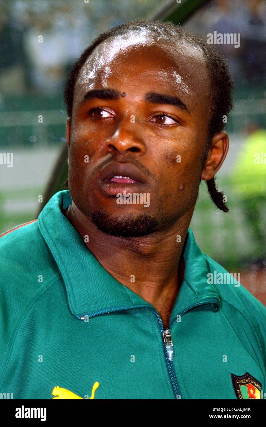 Soccer - FIFA World Cup 2002 - Group E - Cameroon v Germany Stock Photo ...