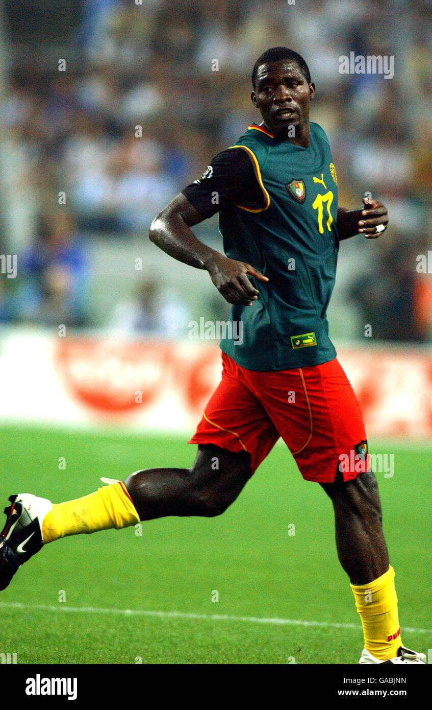 Soccer - FIFA World Cup 2002 - Group E - Cameroon v Germany. Marc ...