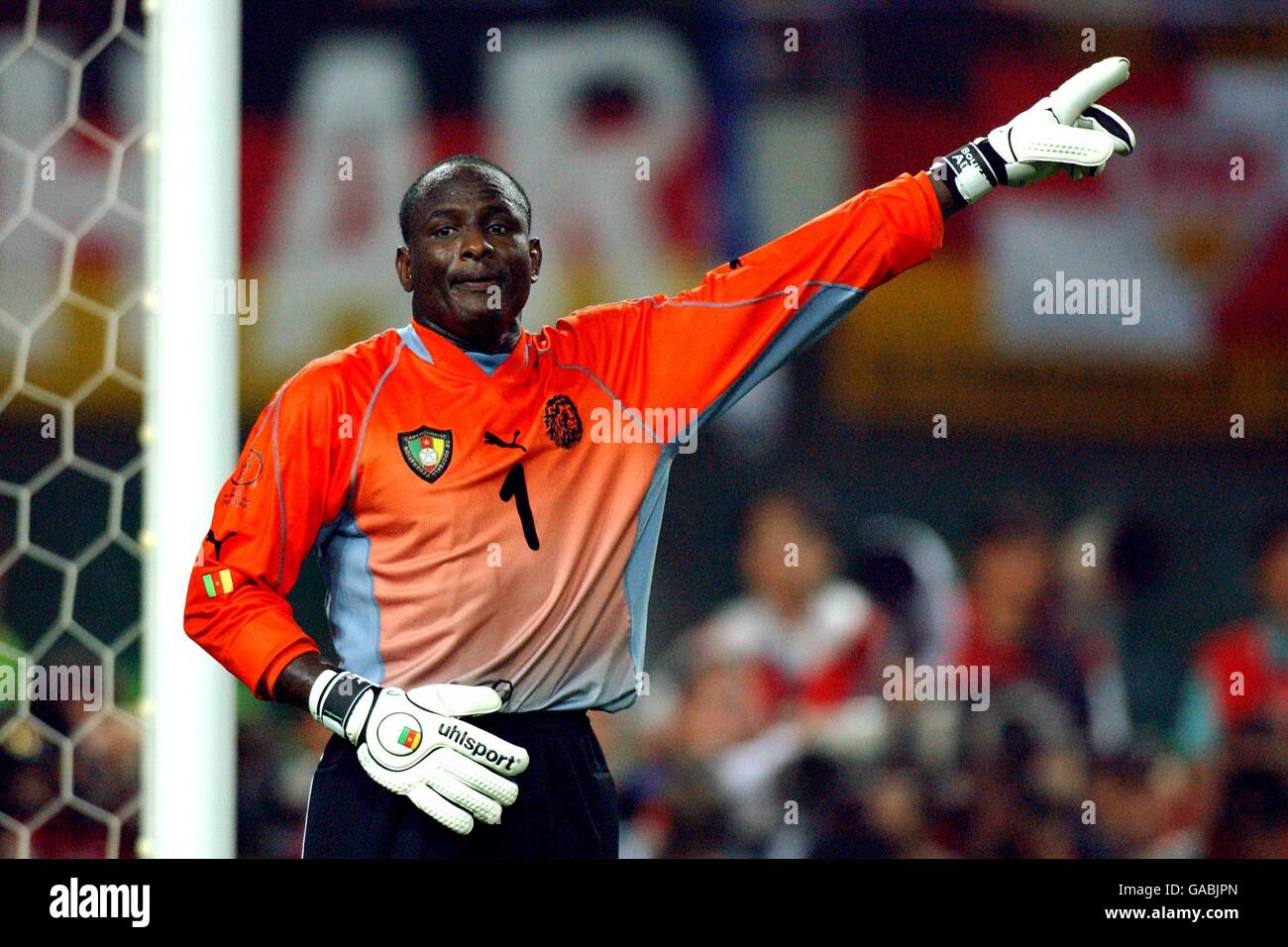 Soccer - FIFA World Cup 2002 - Group E - Cameroon v Germany Stock Photo ...
