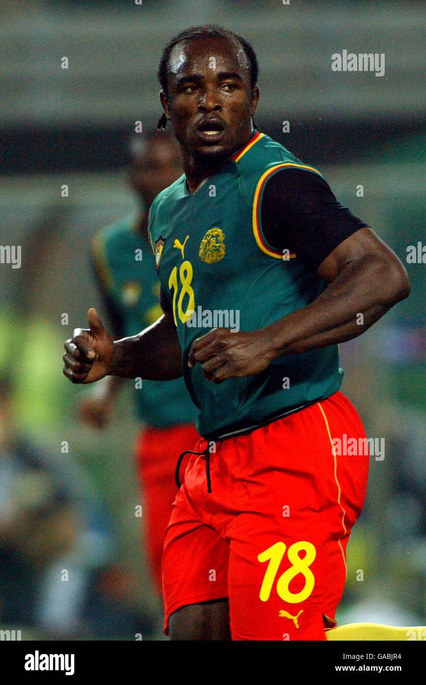 Soccer - FIFA World Cup 2002 - Group E - Cameroon v Germany. Patrick ...