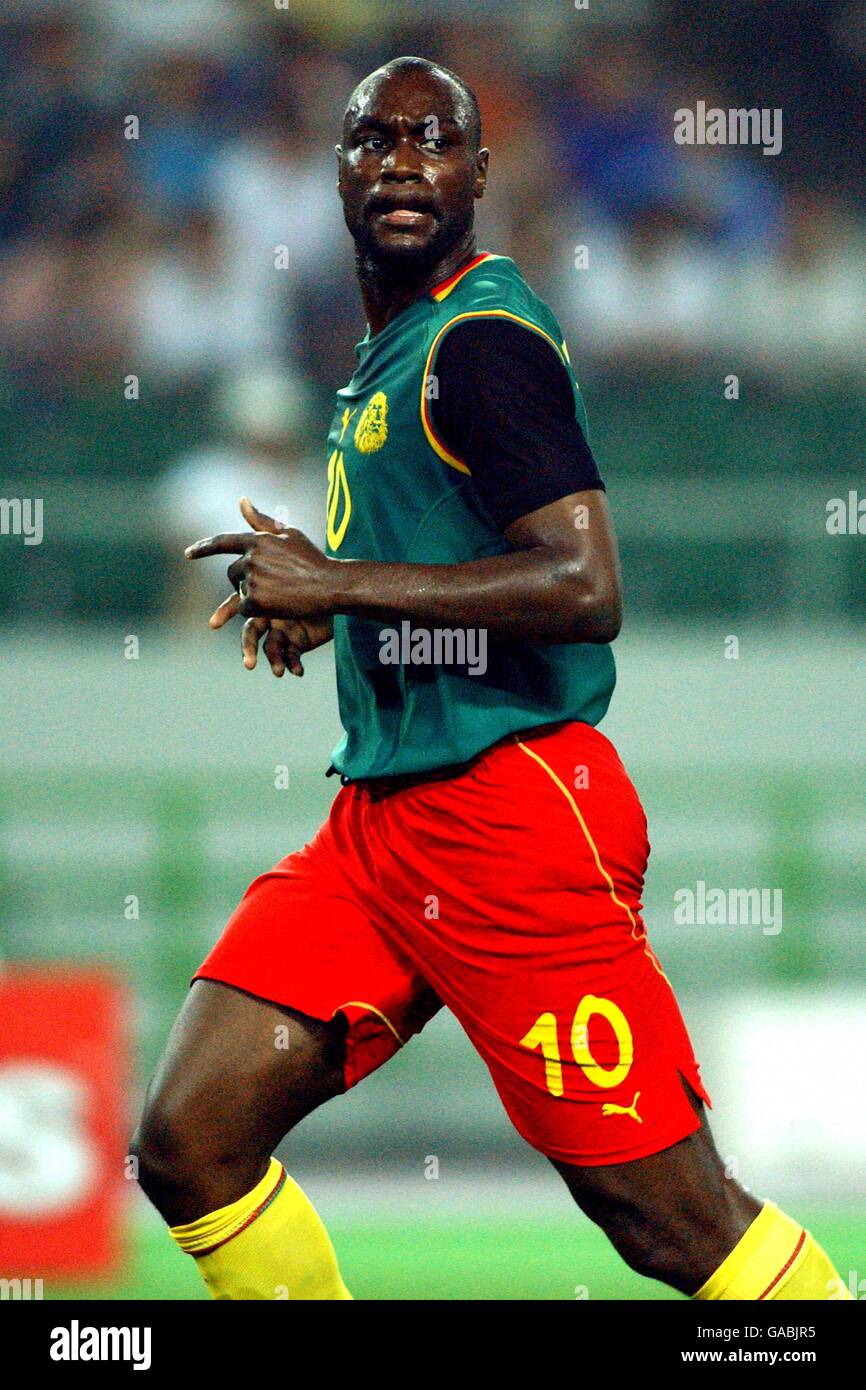 Soccer - FIFA World Cup 2002 - Group E - Cameroon v Germany. Patrick ...
