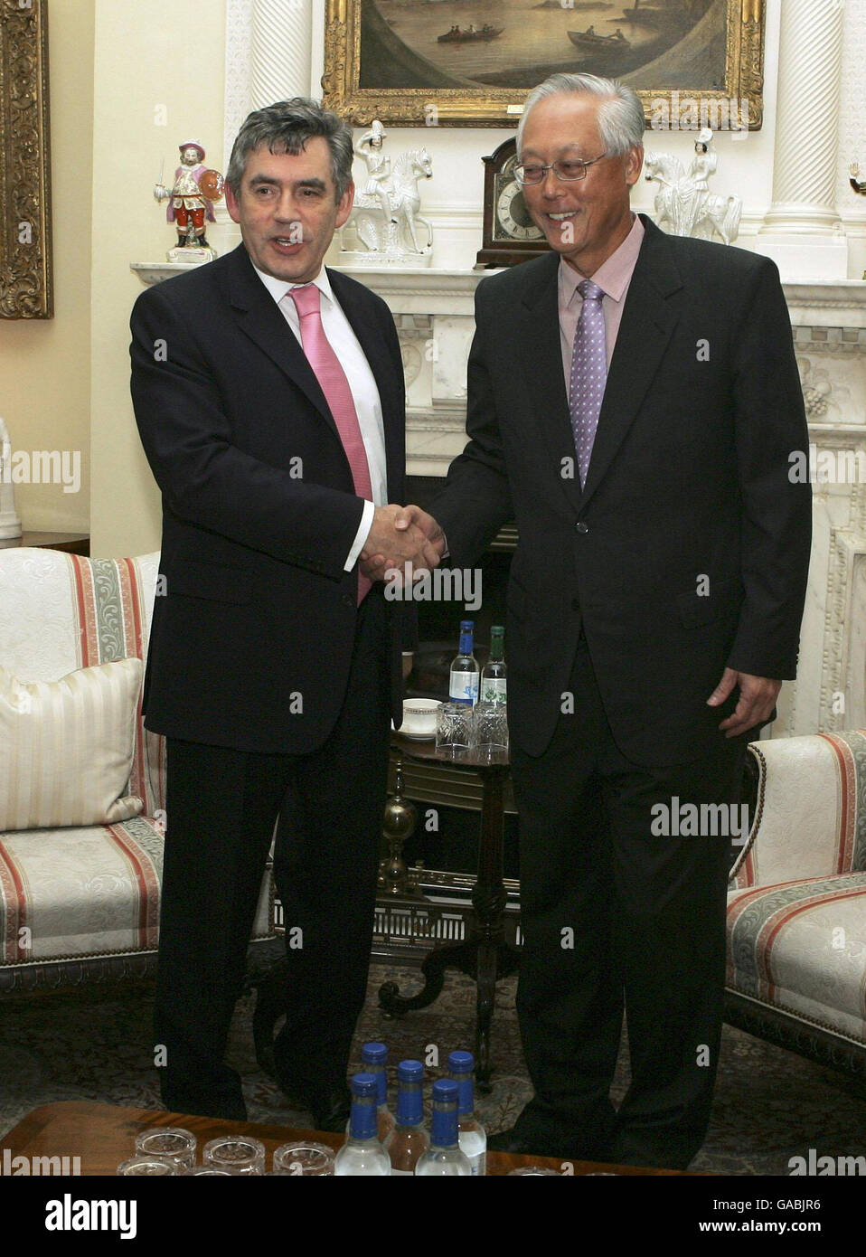 Singapore senior minister chok tong hi-res stock photography and images ...